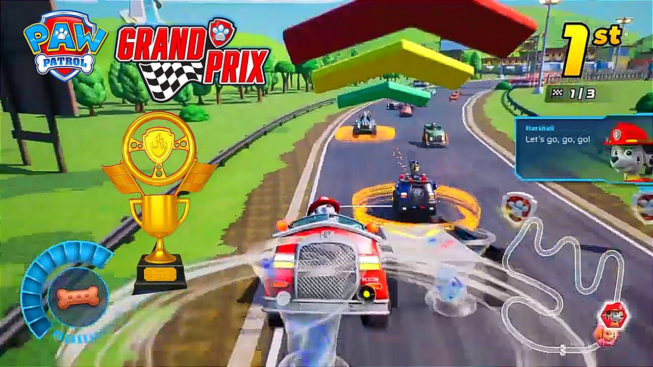 PAW Patrol Grand Prix Adventure Part 6 The Final Races - YouTube
