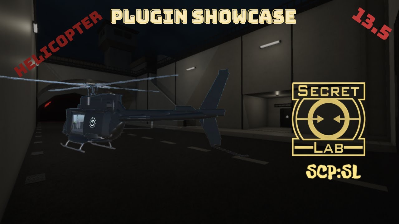 SCP Secret Laboratory | Working helicopter showcase - YouTube