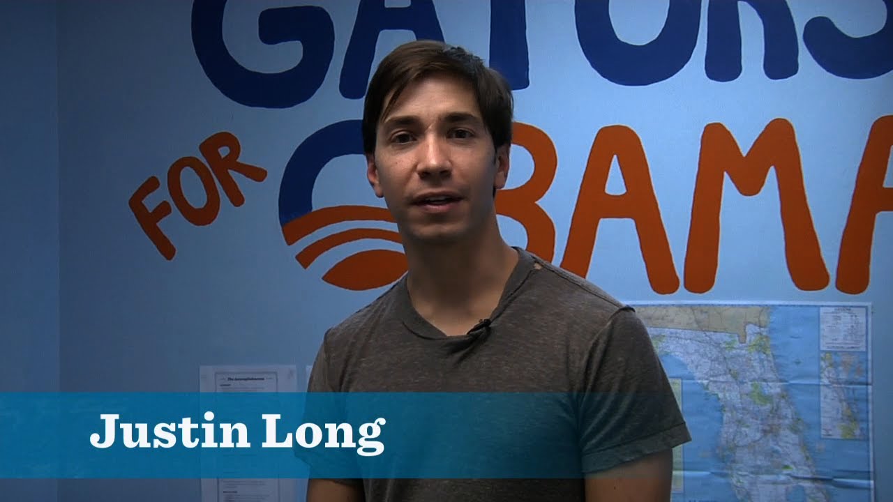 Justin Long in Gainesville, Florida: "Don't sit on the sidelines ...