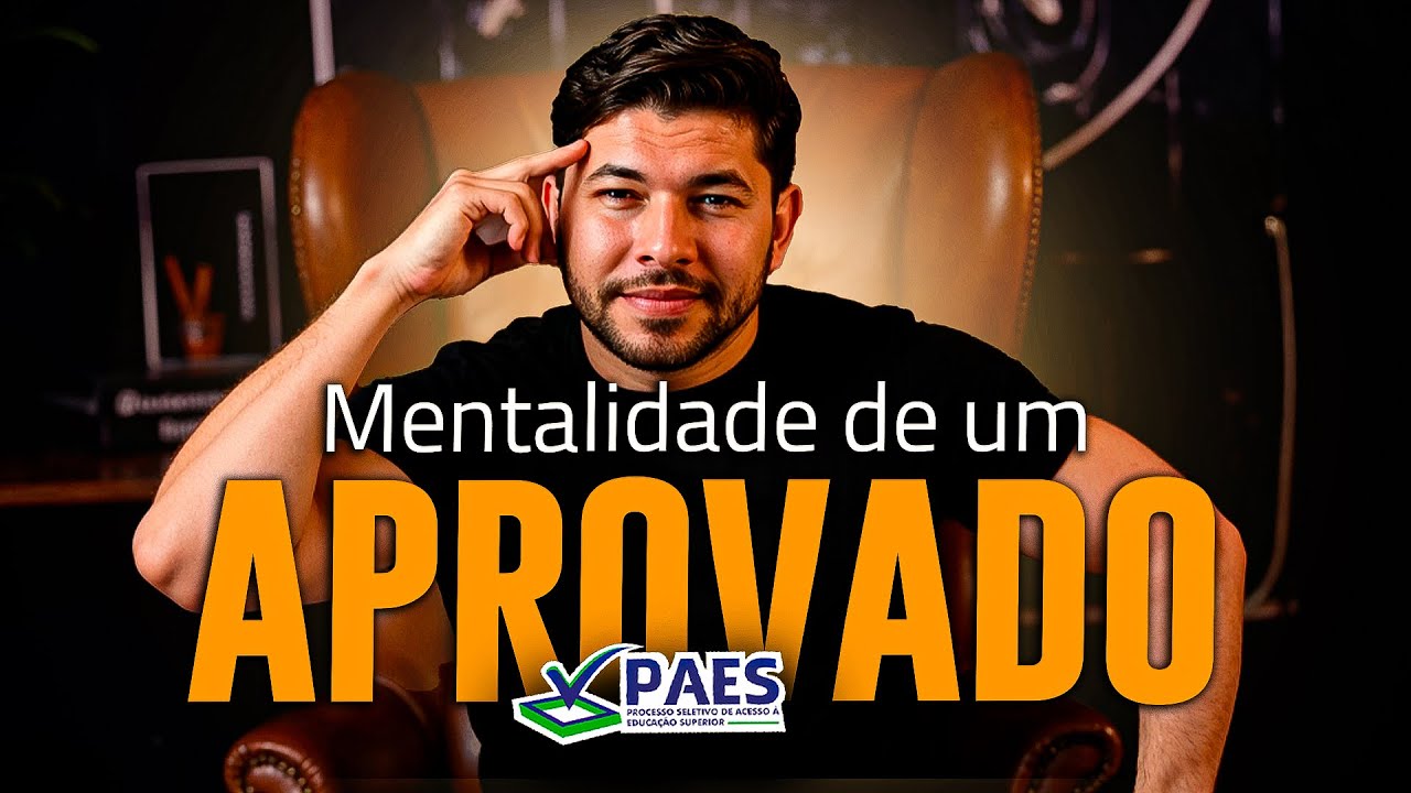 Mentalidade de quem é aprovado em medicina - YouTube