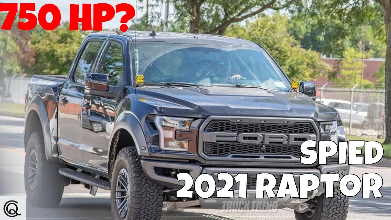Spied 2021 Ford F-150 Raptor - YouTube