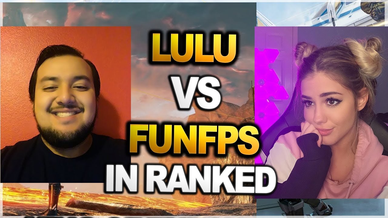 NRG LULU team vs FUNFPS team in ranked | PERSPECTIVE ( apex legends ...