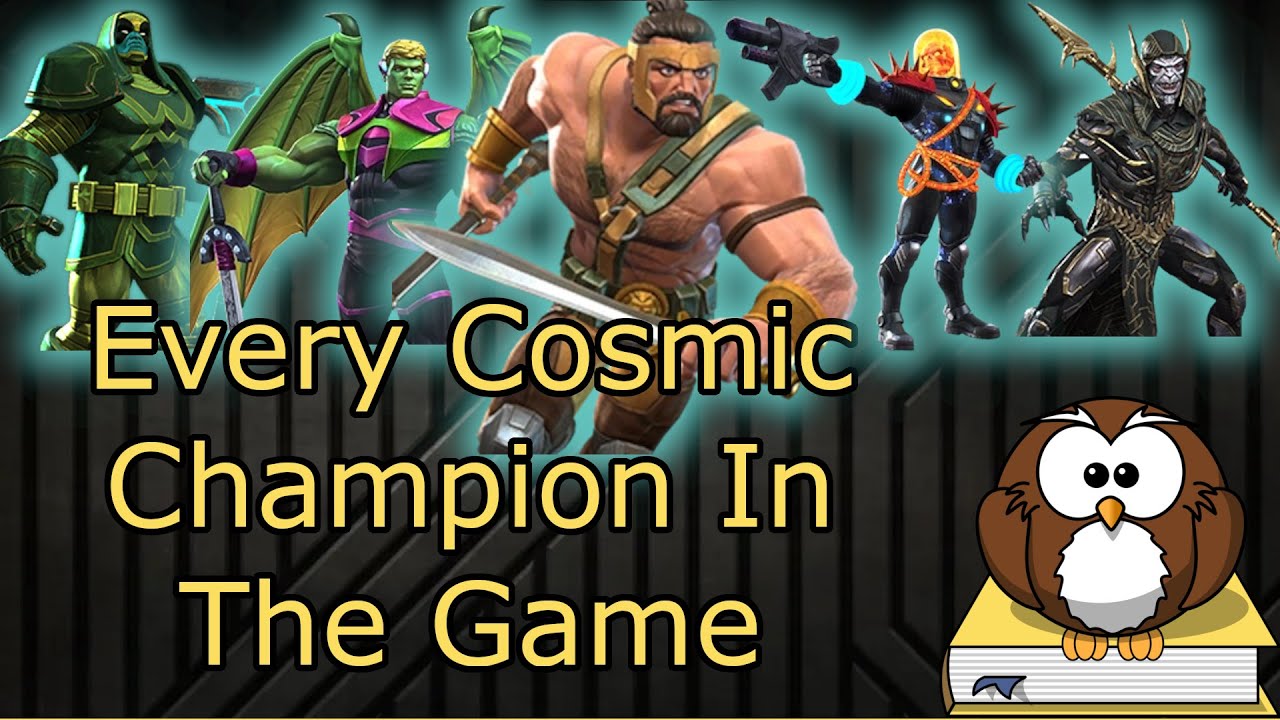 Every Cosmic Champion In The Game Ranked! - November 2023 - YouTube
