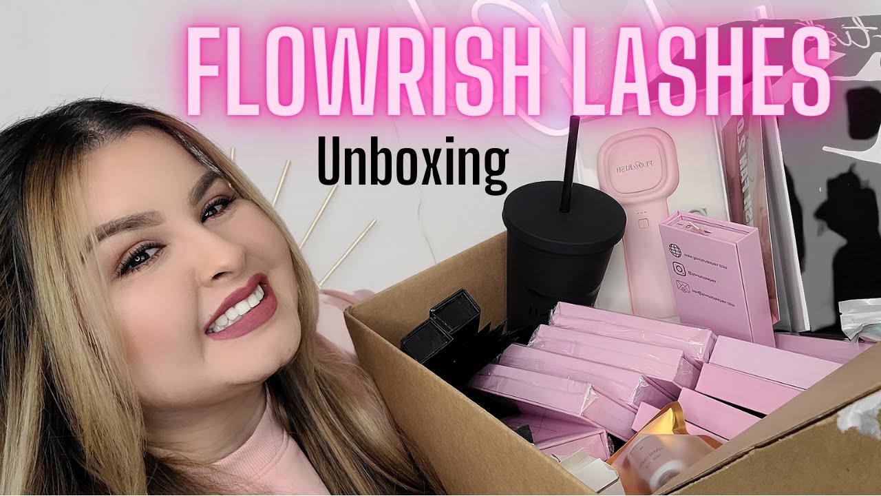 Flowrish Lashes Unboxing - YouTube