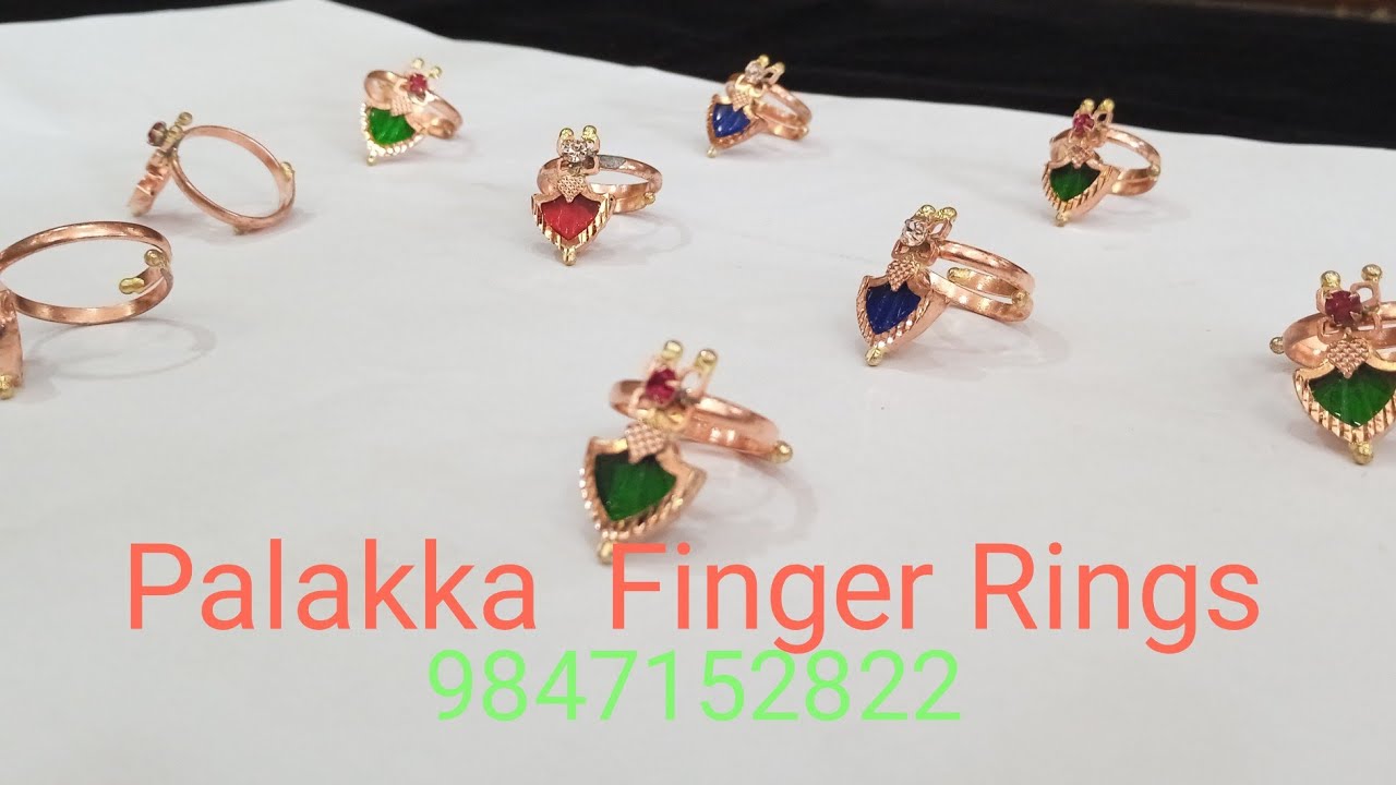 Gift your Loved ones |Traditional Hand made Finger Ring's| Palakka ...
