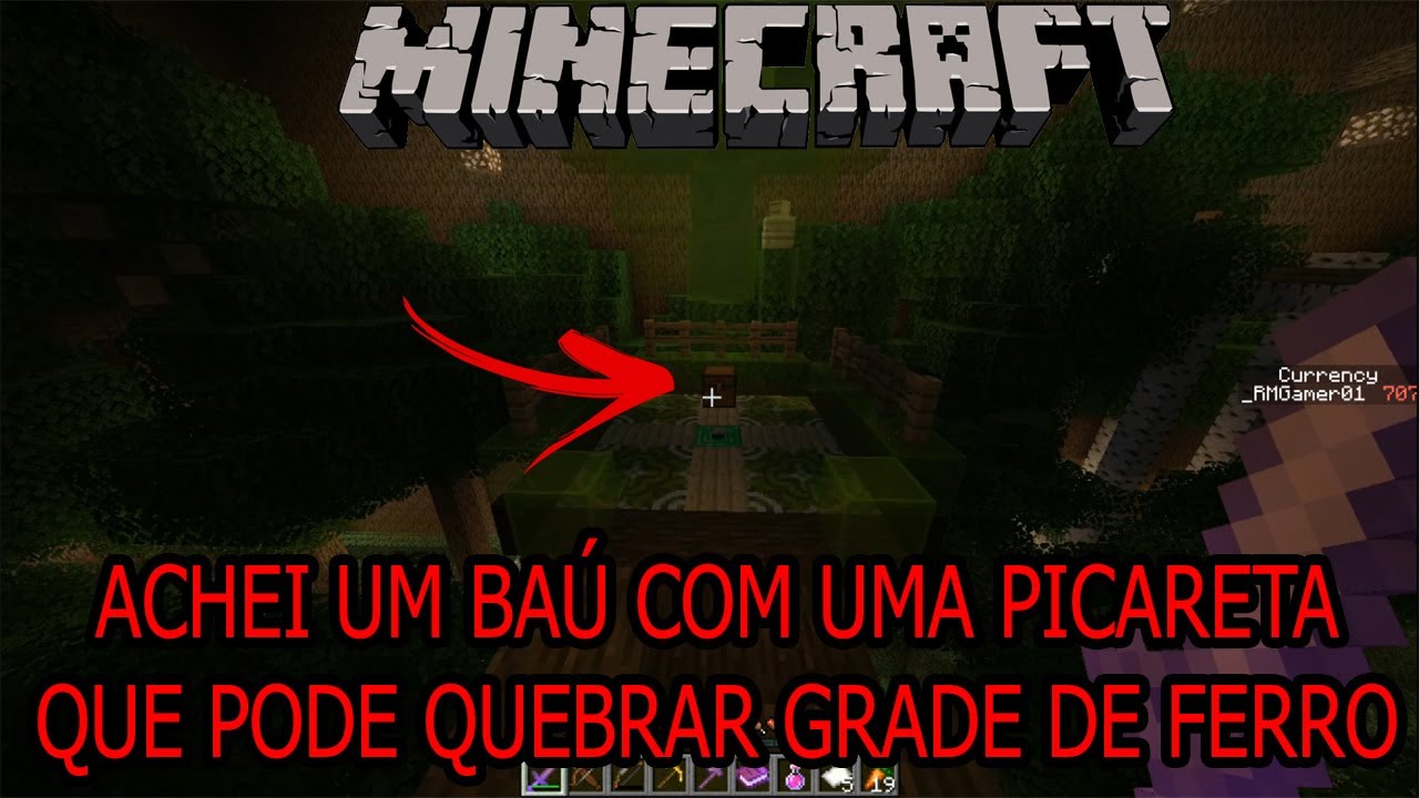 Minecraft - ACHEI UM CHECKPOINT NA FLORESTA e UM BAÚ!!!(ANCIENT WORLDS ...