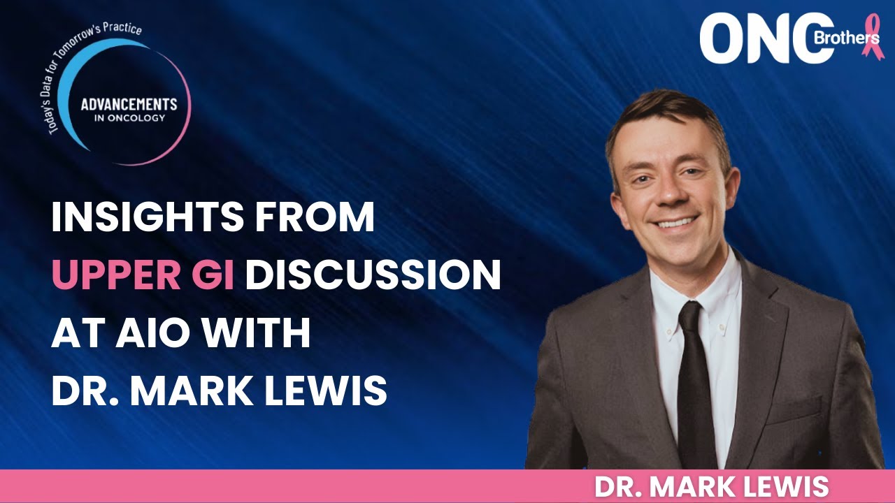 Insights from Upper GI Discussion at AIO with Dr. Mark Lewis - YouTube