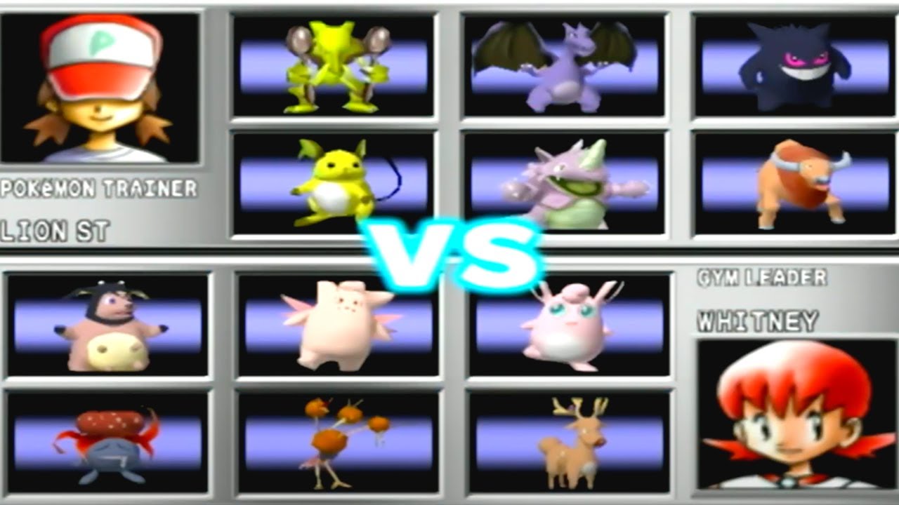 28. Goldenrod City Gym [Pokemon Stadium 2] - YouTube