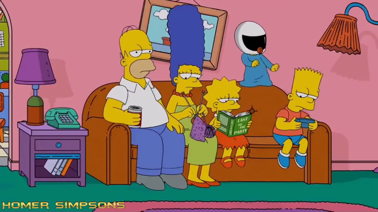 Milhouse turns Into his dad - YouTube