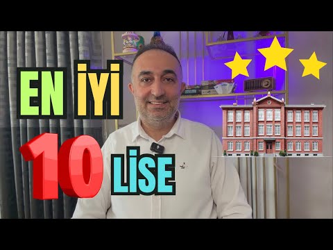 Türkiye'nin En Güçlü 10 Lisesi! | LGS Hedefi Yüksek Olanlar İyi İzlesin!