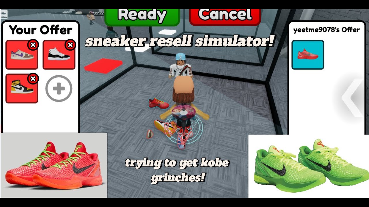 sneaker resell simulator - YouTube