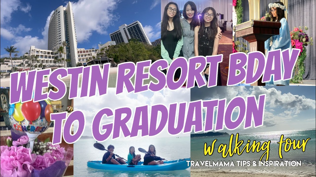 Westin Resort Guam beach walking tour | birthday Graduation #walk ...