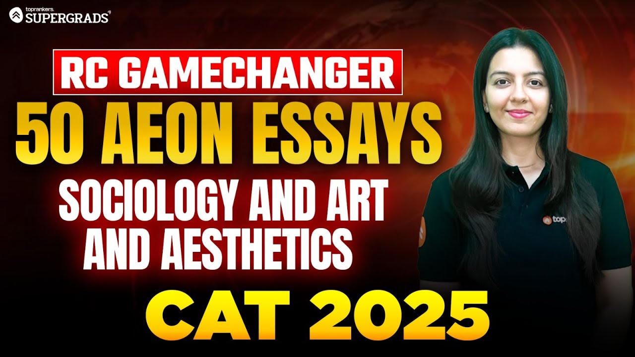 50 AEON RC Series for CAT 2025 –Sociology & Art and Aesthetics 🧠 ...