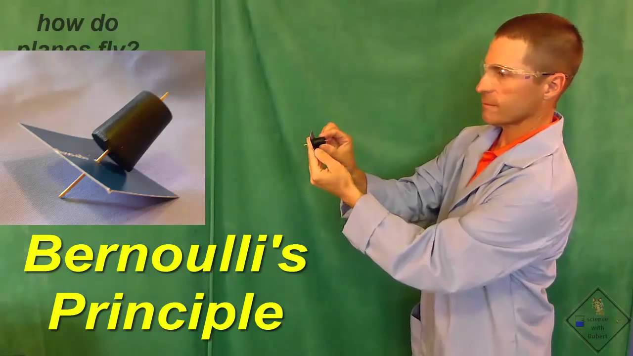 keeping a piece of paper in midair with Bernoullis principle a science ...