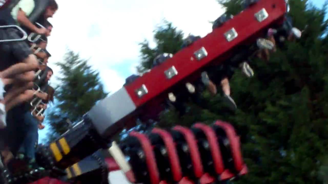 my samurai ride at thorpe - YouTube