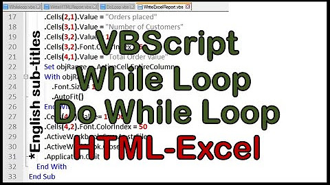 VBScript Tutorials for Beginners - YouTube