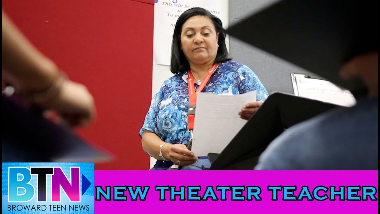 CCHS New Theater Teacher- Cooper City (Ctv) - YouTube