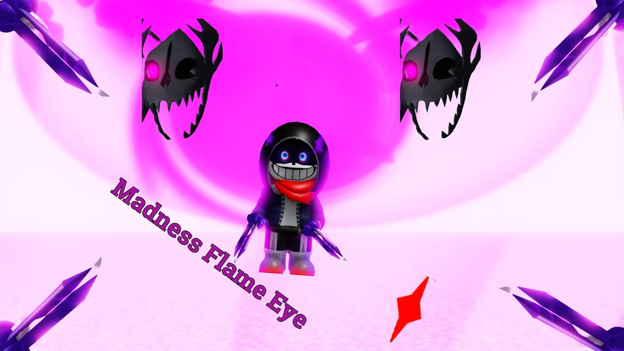 Undertale Funni Ops Madness Flame eyes - YouTube