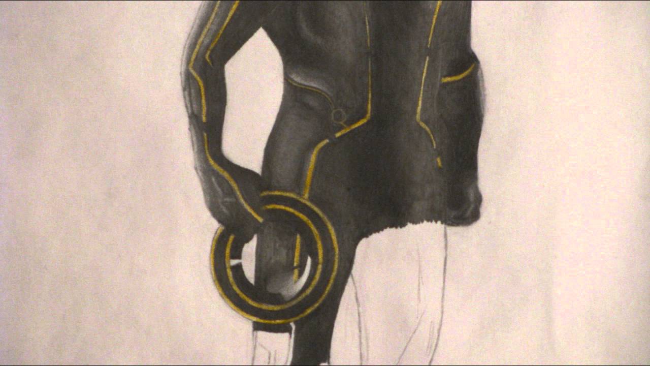 TRON: Legacy Drawing - YouTube