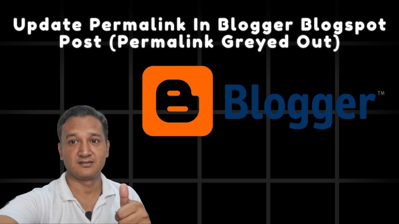 [Fixed] Not Getting Option To Update Permalink In Blogger Blogspot Post ...