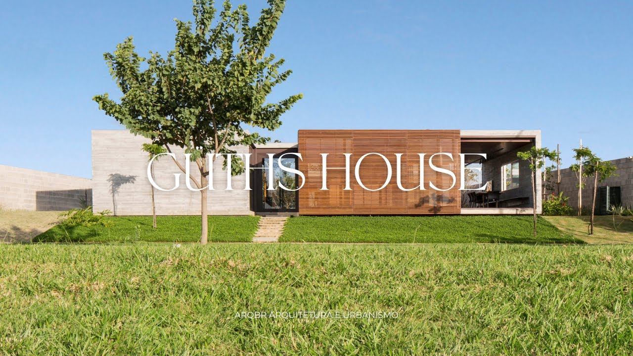 Modern Single Story House Design With The Trapezoidal Shape And Open To ...