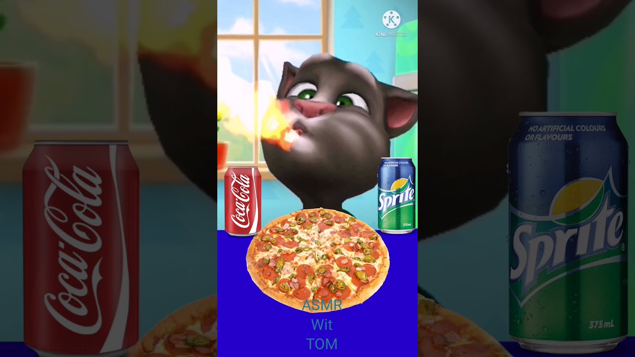 ASMR PIZZA WITH CHILLY & PEPPERONİ MUKBANG eating with Tom ep 18 - YouTube