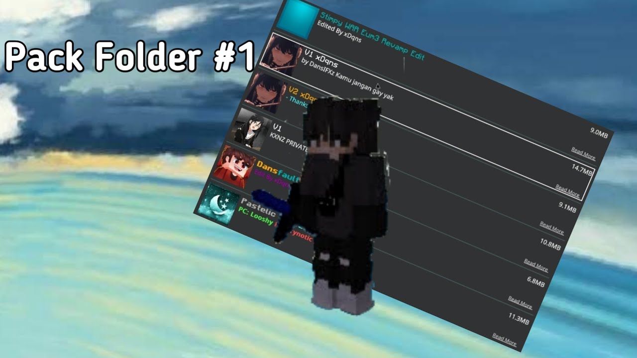 Venity Packs Folder #1 (MCPE/MCBE) - YouTube
