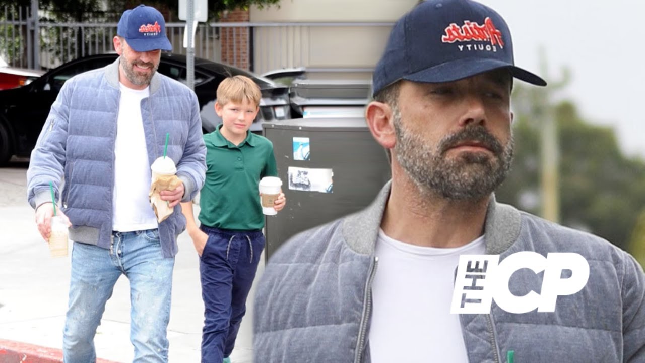 Ben Affleck enjoys some father-son time with Samuel - YouTube