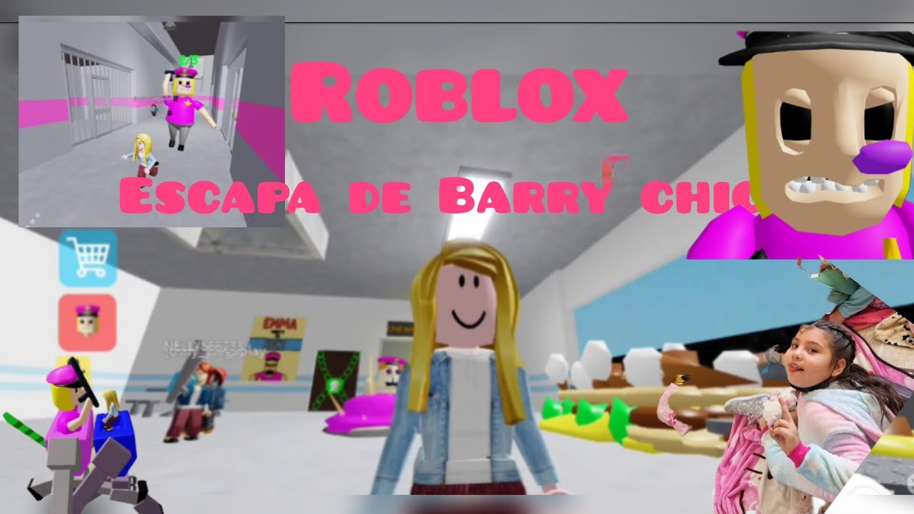 ESCAPO DE BARRY GIRL👮/Por fin soy libre🌞/#roblox #viral #youtube # ...