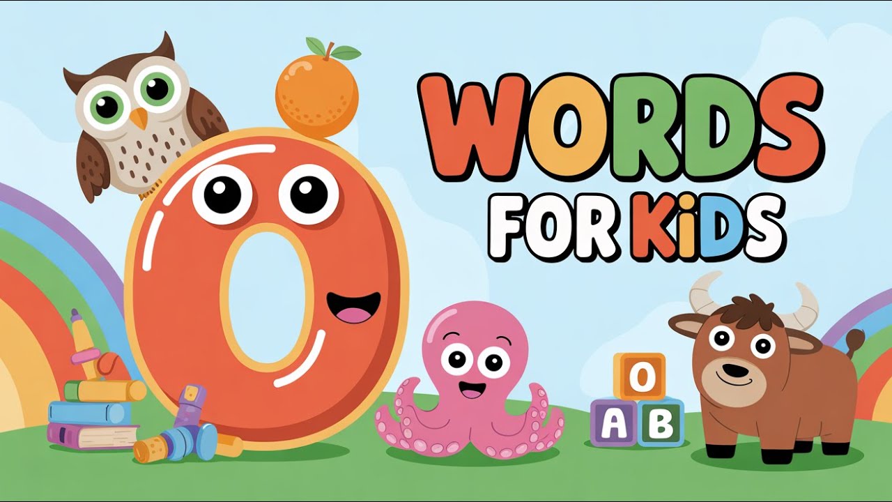 Learning with English | O for Orange | Letter O Words for Kids - YouTube