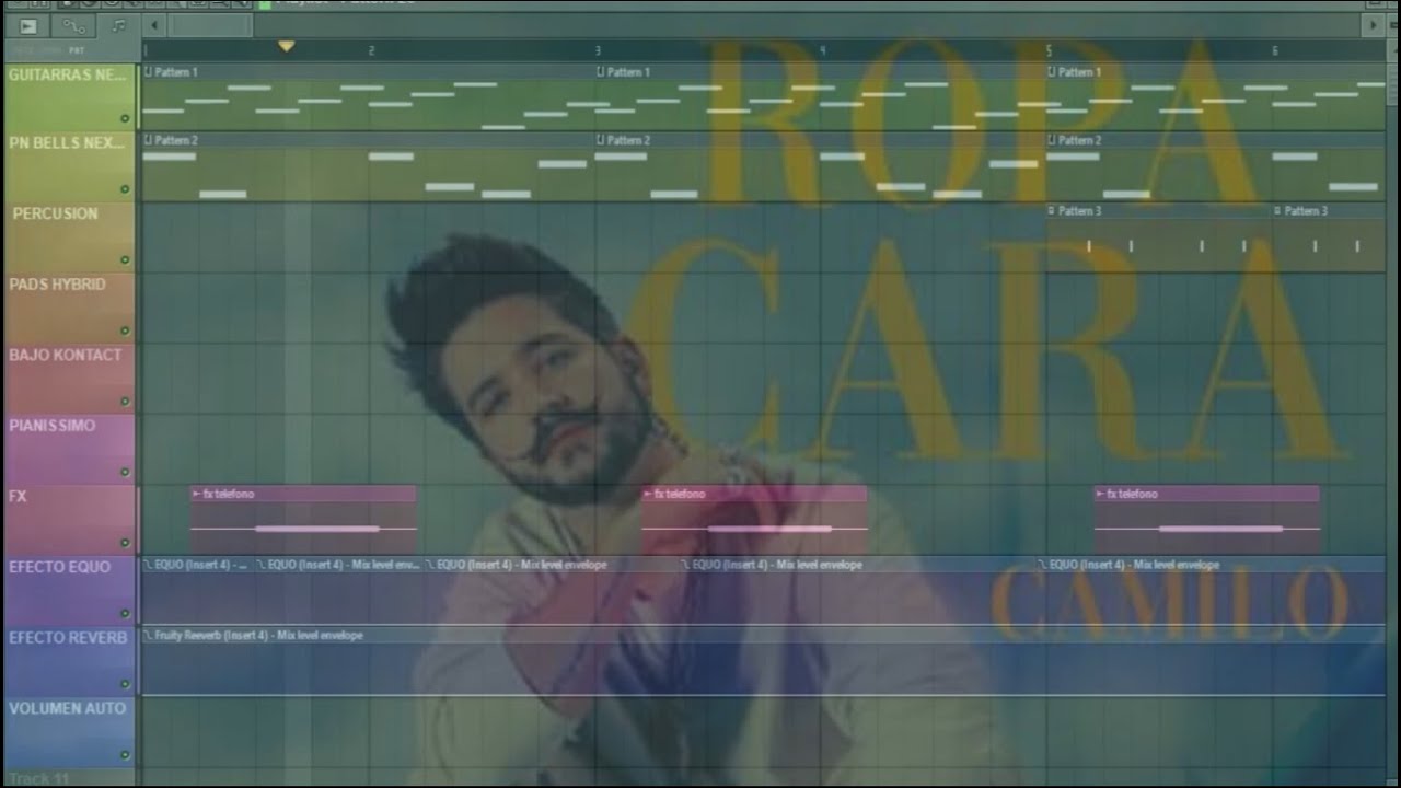 camilo / ropa cara instrumental / remake en fl studio / FLP - YouTube
