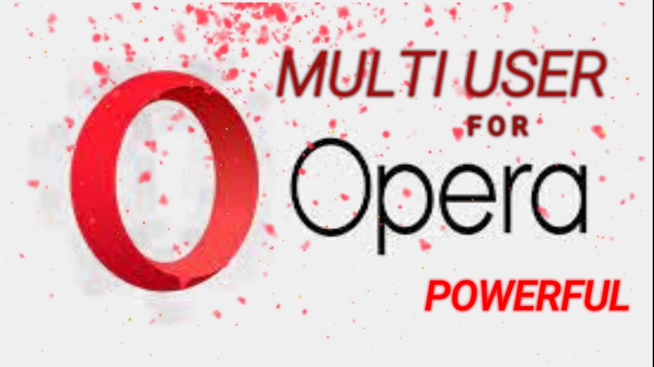 Cara Membuat Multi User Opera - YouTube