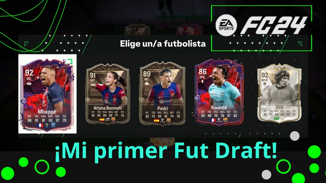 Así es un Fut Draft en EAFC 24 | Mi primera vez :) ke emosion | ArXar ...