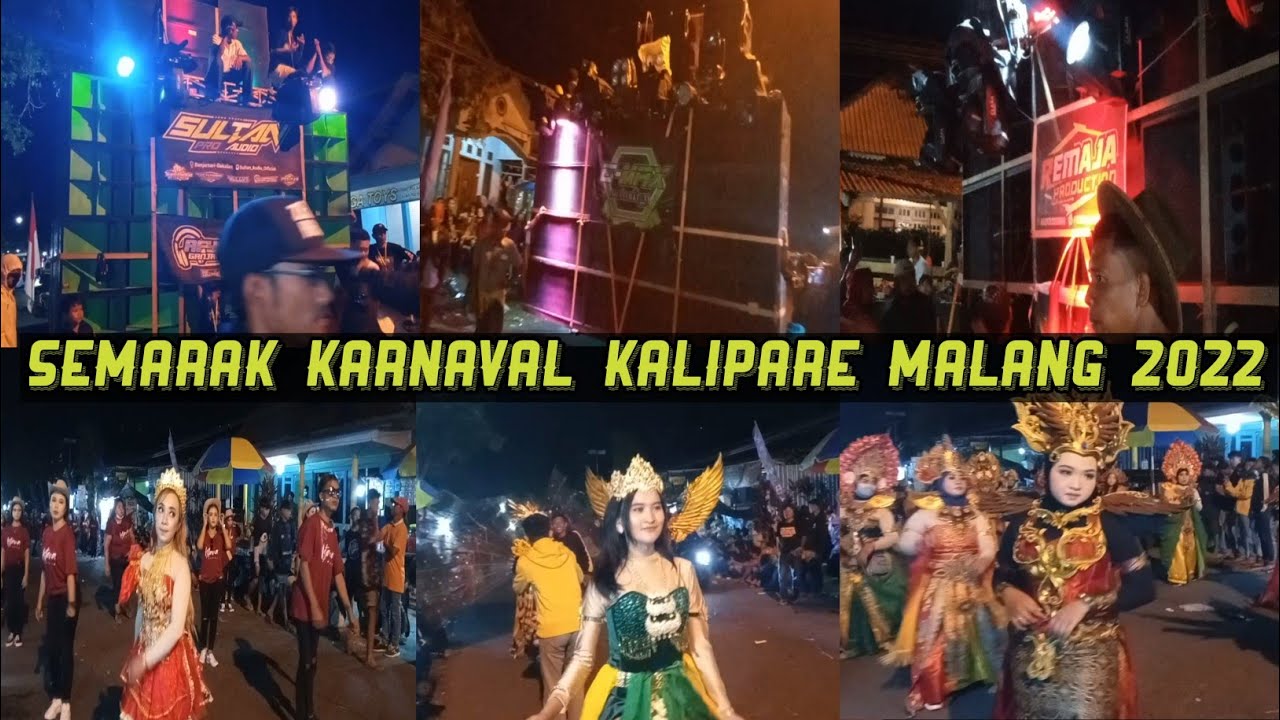KARNAVAL KALIPARE MALANG 2022‼️Penonton Membludak!! - YouTube