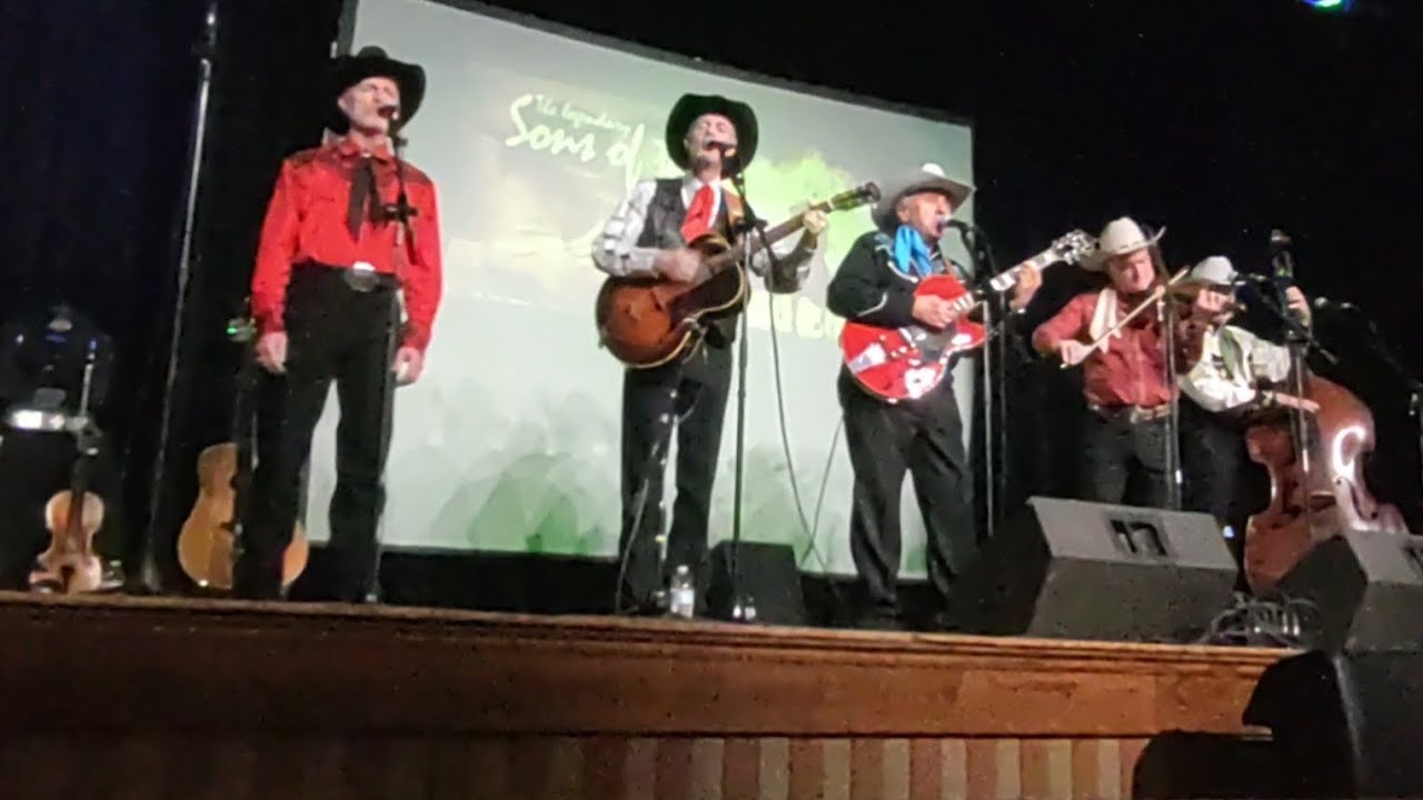 Sons of the Pioneers, "Ridin' Down the Canyon" at Uvalde 2-1-25 - YouTube