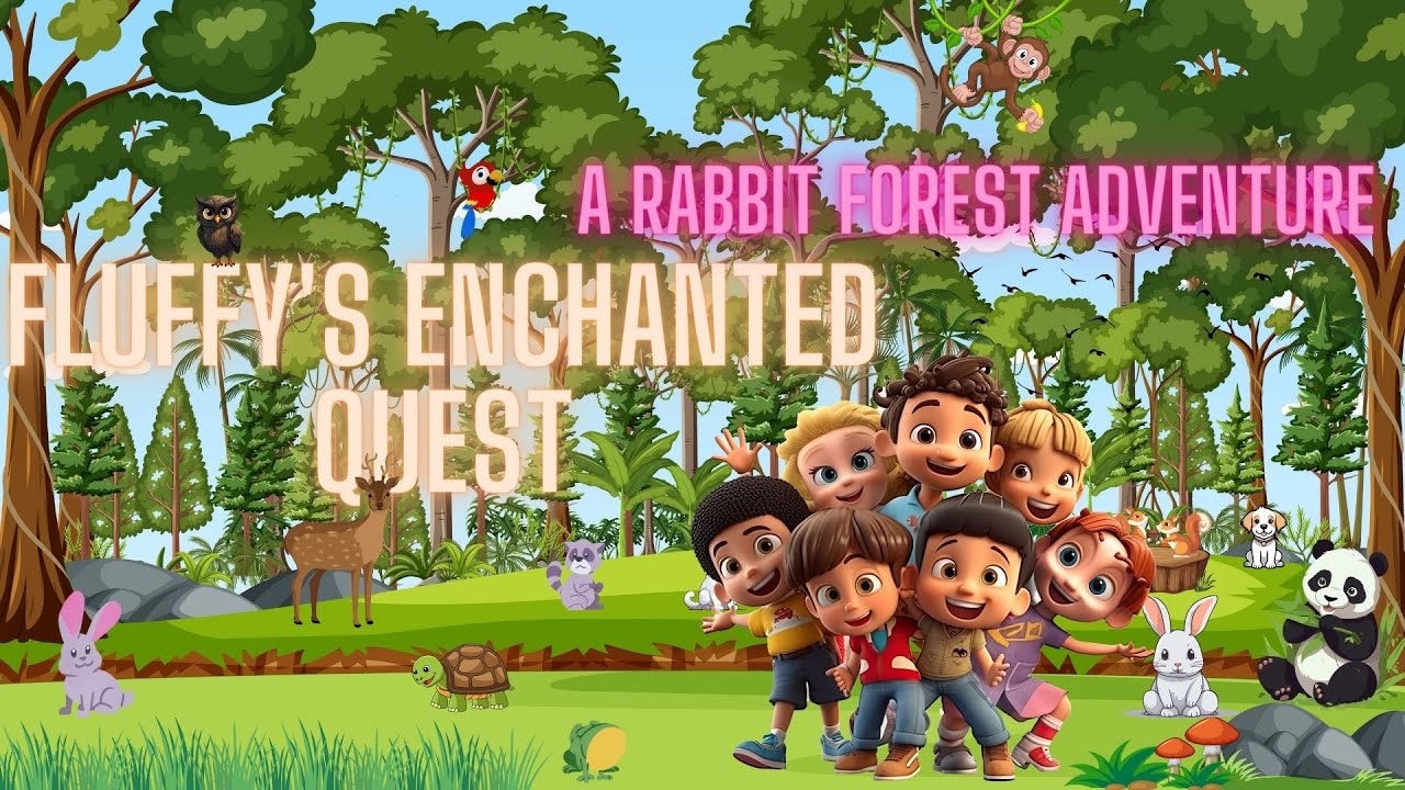 Fluffy's Magical Expedition: Tales from the Rabbit Forest | Story For ...