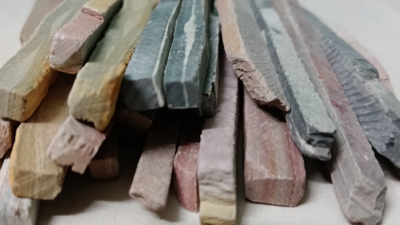 wet slate pencil cleaning - YouTube
