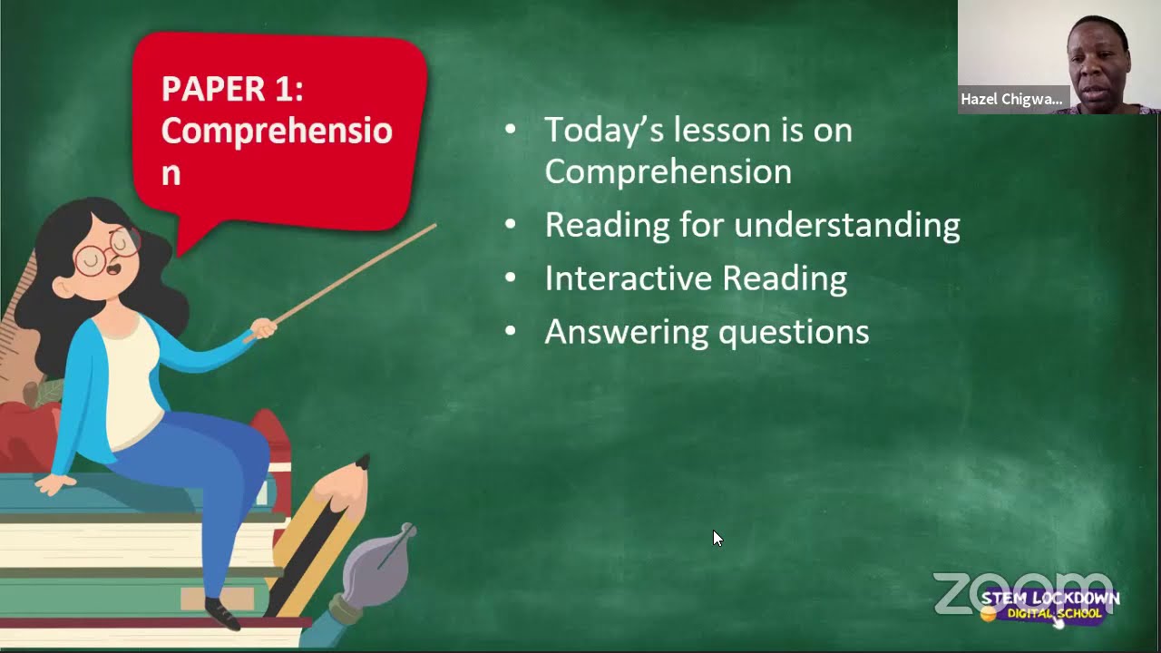 Grade 12 English FAL | Comprehension & Question Answering - YouTube