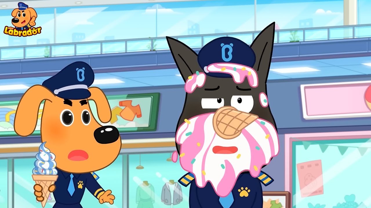 Sheriff Labrador - Don't Eat Too Many Cold Treats 03 | Coffin Dance ...