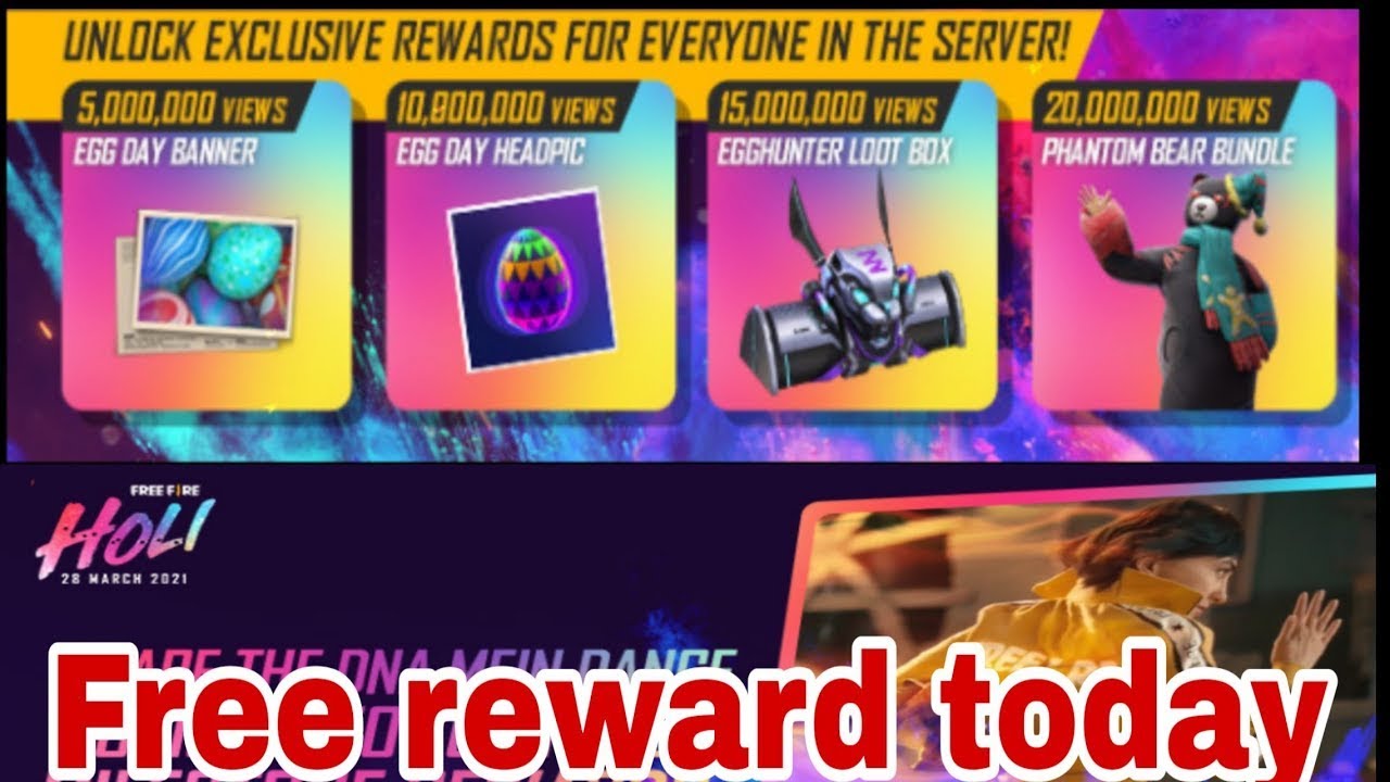 NEW EVENT Free fire. Free rewards:- MV MILESTONE REWARDS ️ ️ ️ - YouTube