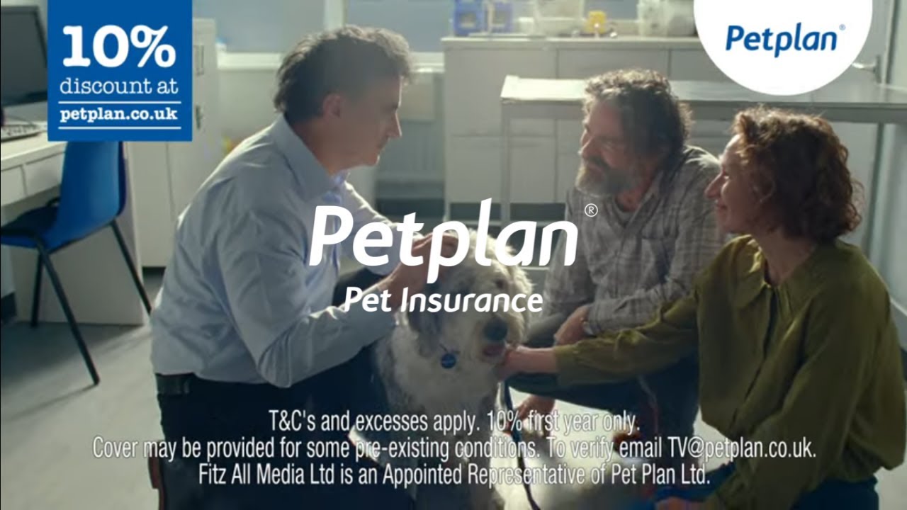 Dog Insurance & Care TV Ad Jan 2024 20s - Petplan - YouTube
