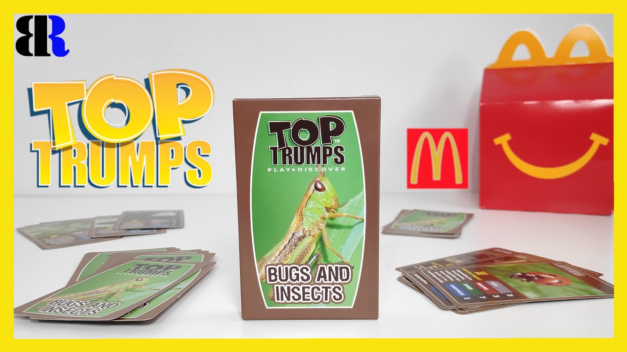 Top Trumps | McDonalds Happy Meal Toy Collection 2022 | Bugs and ...