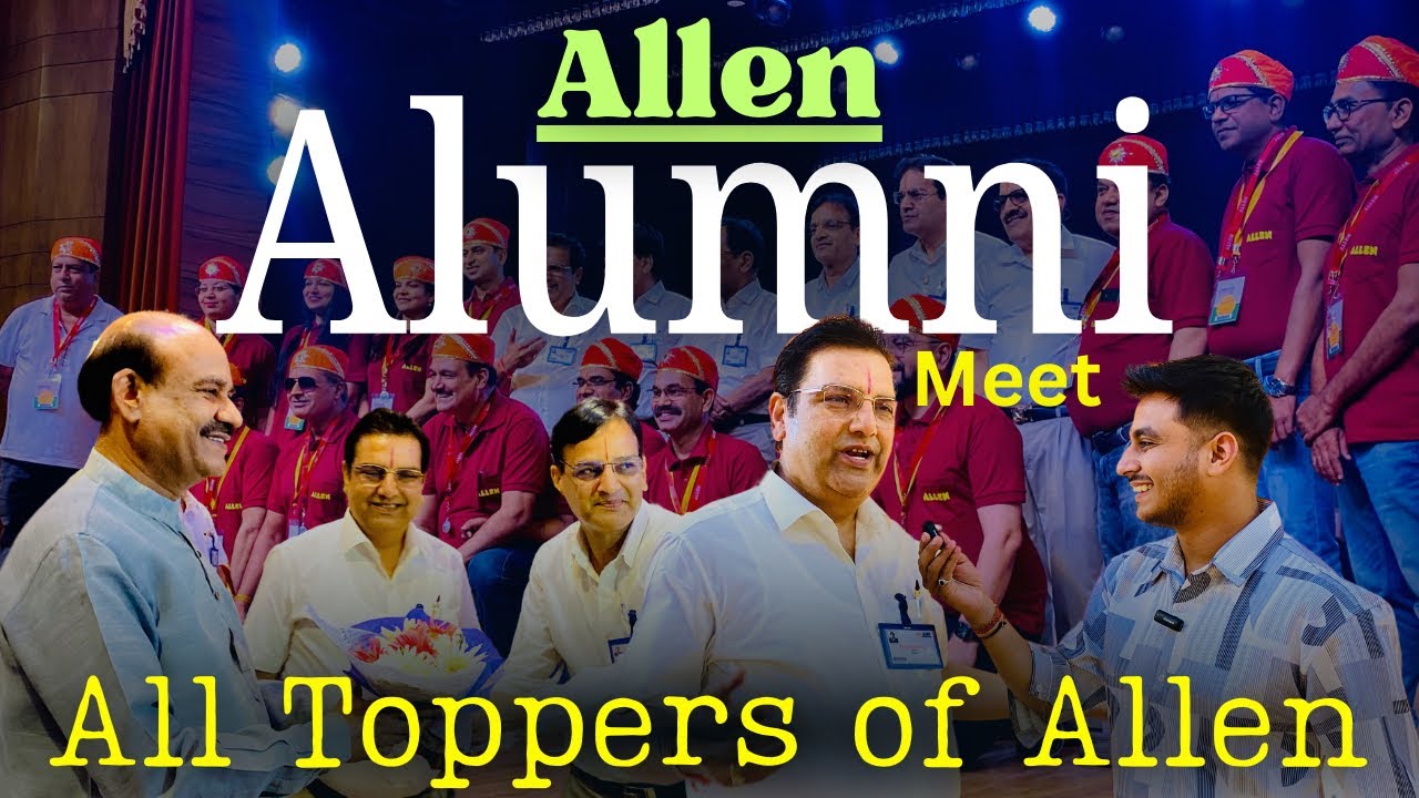 ALLEN Alumni meet 2024 | सभी Toppers एक साथ 😱| #shivvuuuvlogs # ...