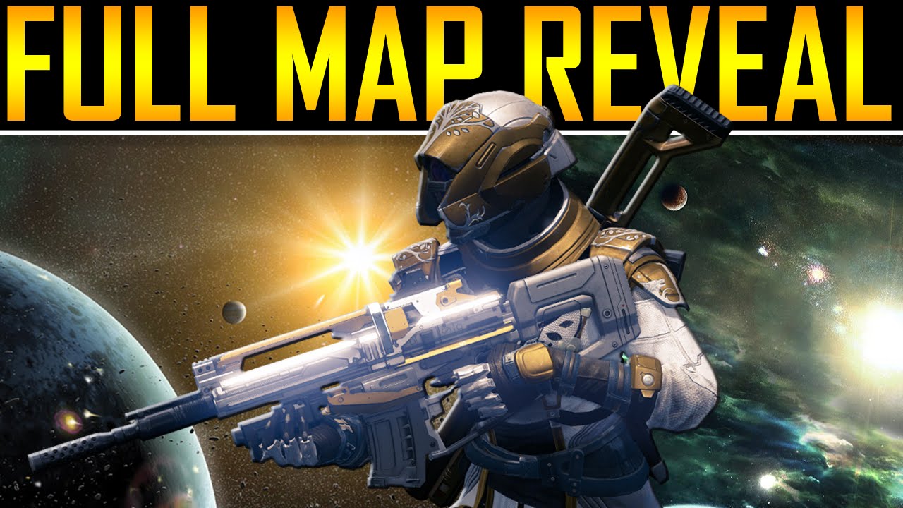 Destiny Full Map Walkthrough! - YouTube