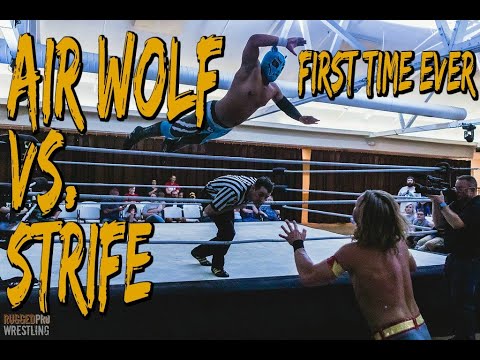 Air Wolf vs Jaysin Strife - RUGGEDpro - June 8 2019 - Marshalltown Iowa ...