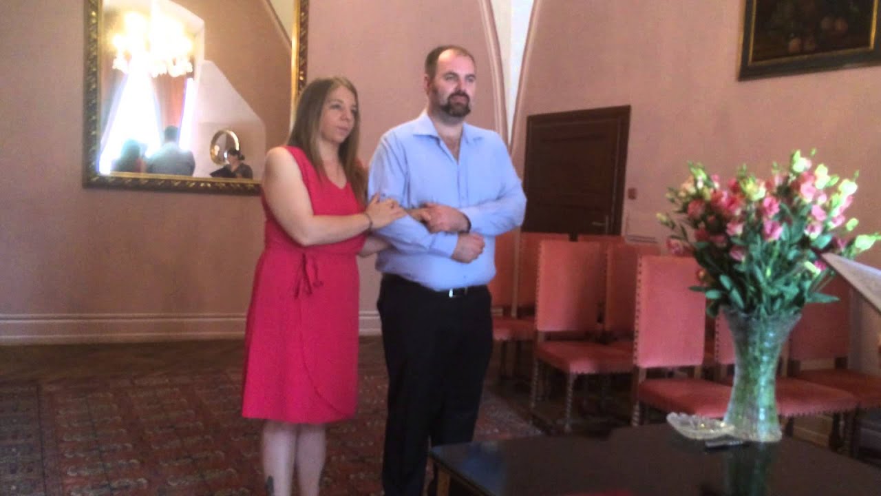 Slava & Maya's Prague wedding - YouTube