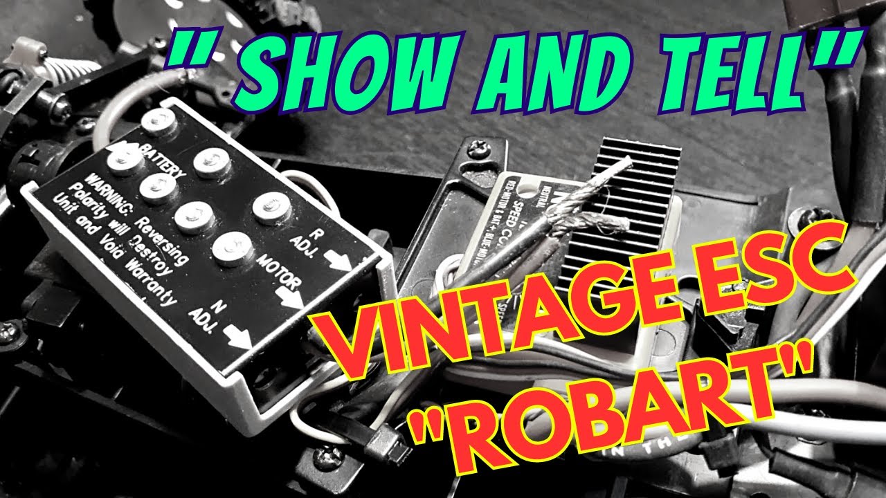ROBART Vintage Electronic Speed Control (ESC) - YouTube