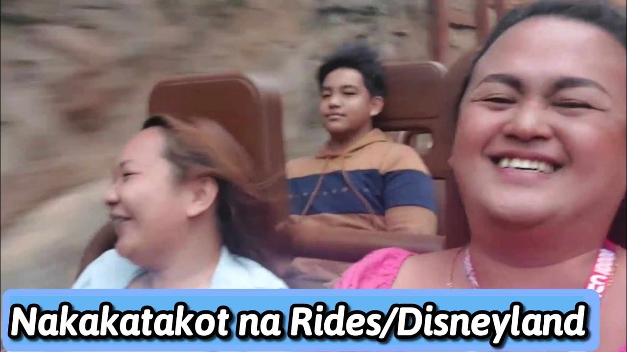 Nakakatakot na rides / DISNEYLAND EXTREME RIDES - YouTube