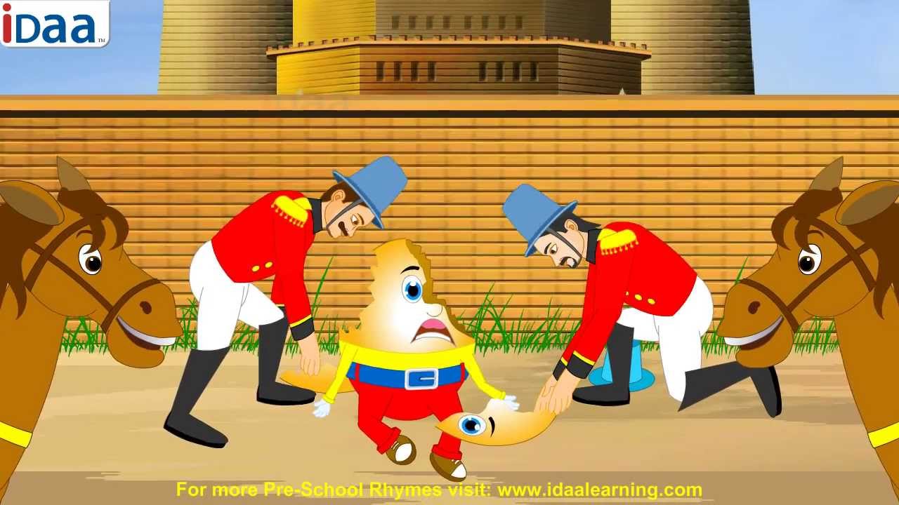 Humpty Dumpty- IDaa Preschool Kids Rhymes. HD version - YouTube