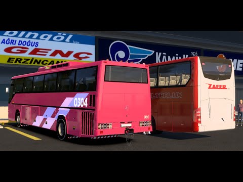 Euro Truck Simulator 2 -Turkey -Mugla -Bayburt /Mercedes Benz O304